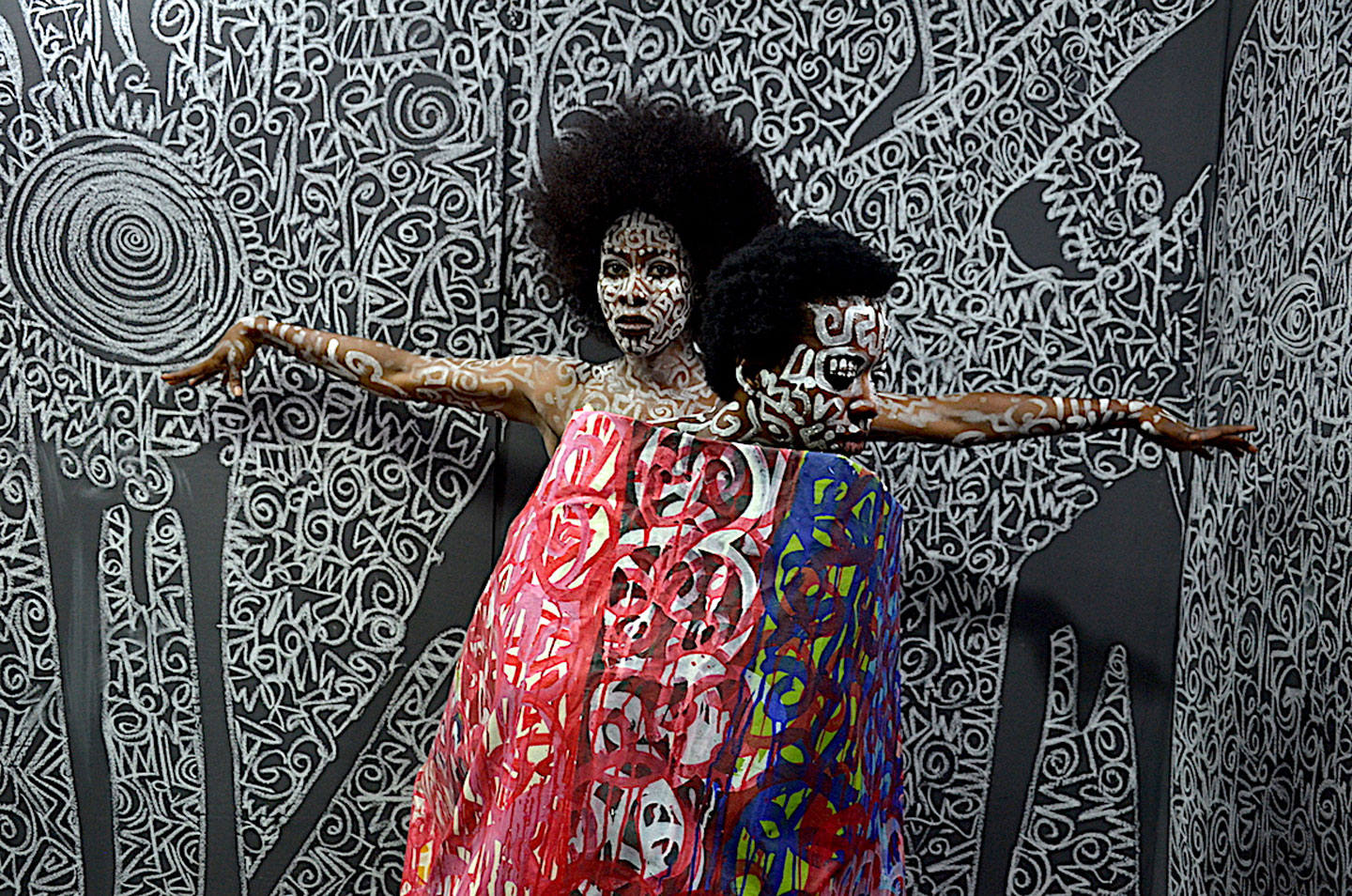 Victor Ehikhamenor Child of the Sky III